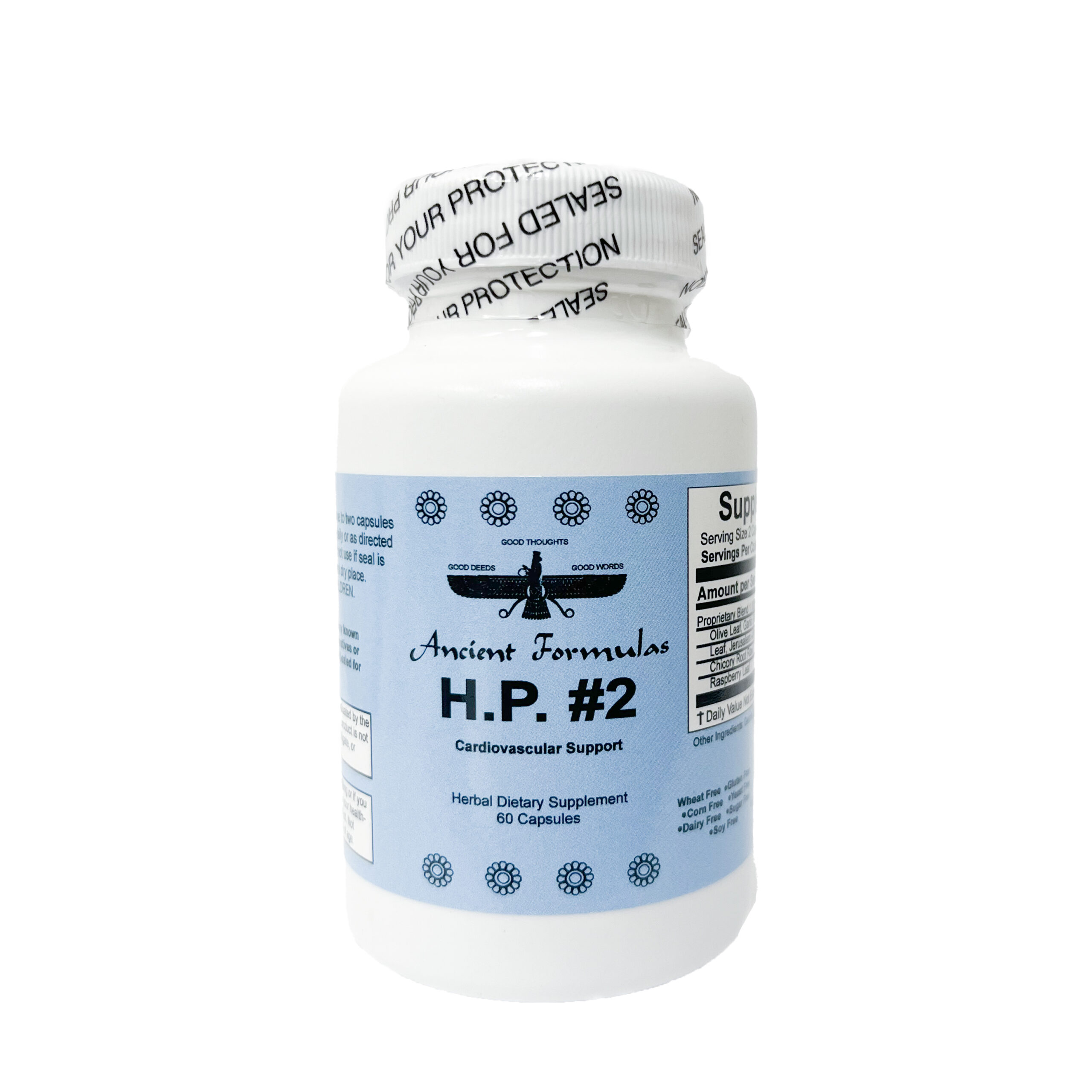 H.P. # 2 | cardiovascular Support | natural and pure herbal supplements ...