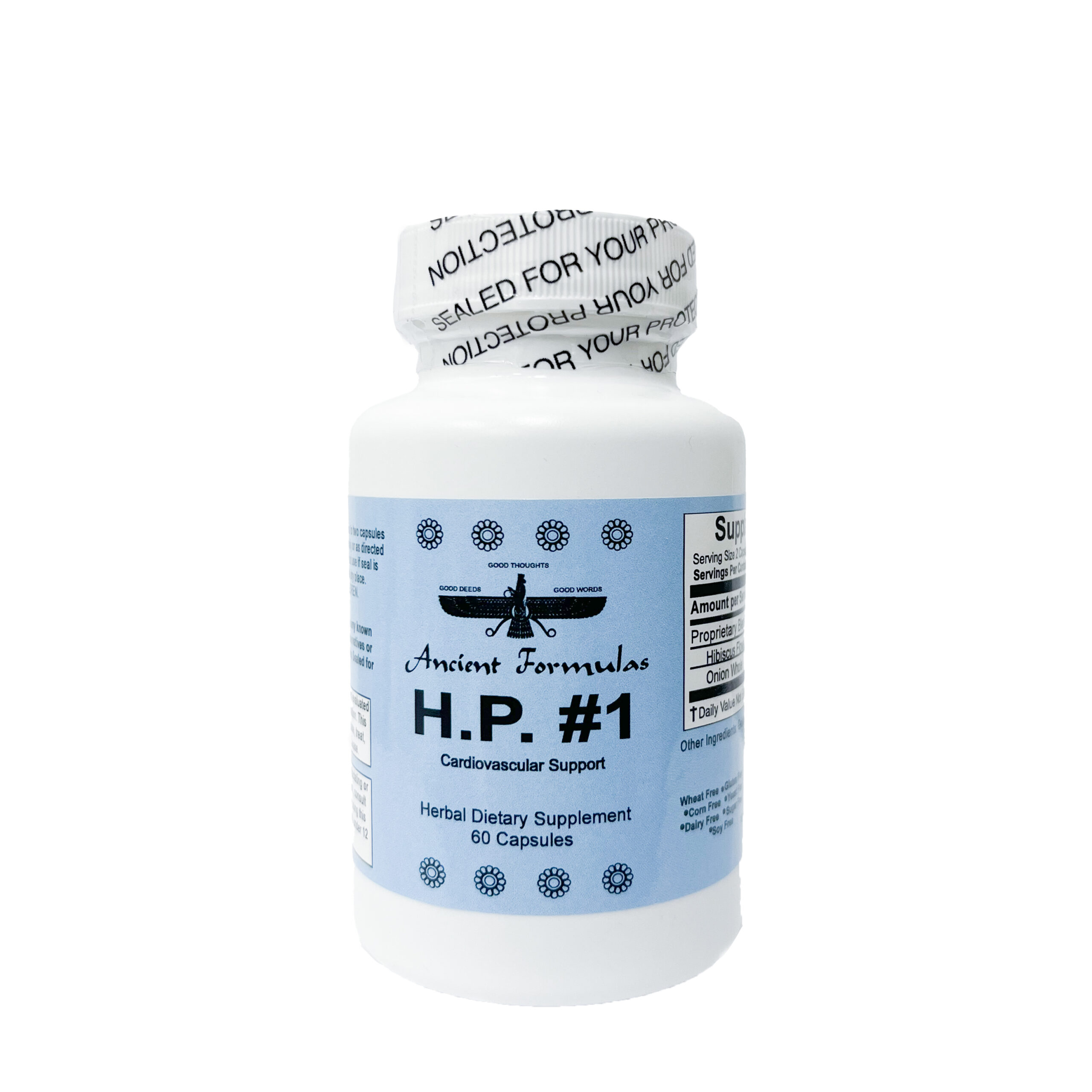 H.P. # 1 | Cardiovascular Support | natural and pure herbal supplements ...
