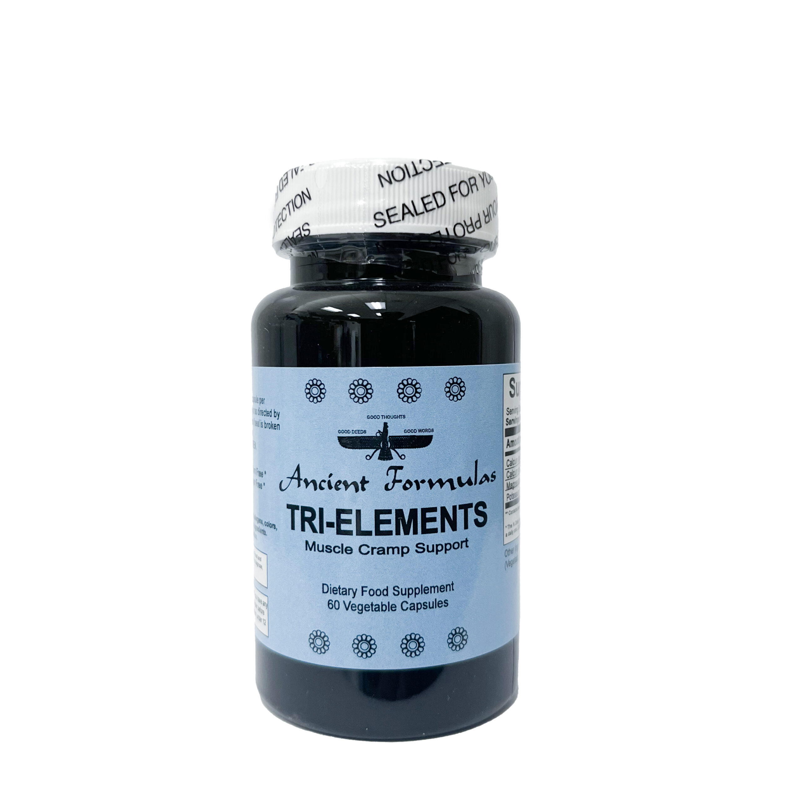 TriElements | Muscle Support 60 Vegetarian Capsules | natural and pure ...